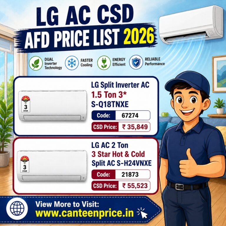 Lg AC CSD Price List 2026 | 1.5 Ton Split Inverter Models with Latest ...