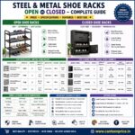 Steel and Metal Shoe Rack Price List - May 2026 Updated! - CanteenPrice